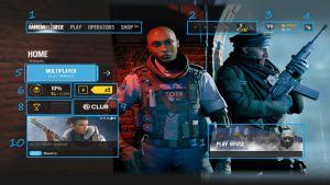 Rainbow Six Siege User Interface Guide | R6SIEGECENTER.COM