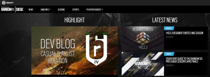 Useful Links for Rainbow Six Siege | R6SIEGECENTER.COM